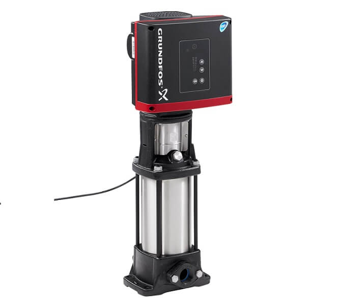 CR - CTRI - Pompe verticale centrifuge multicellulaire en ligne - Grundfos